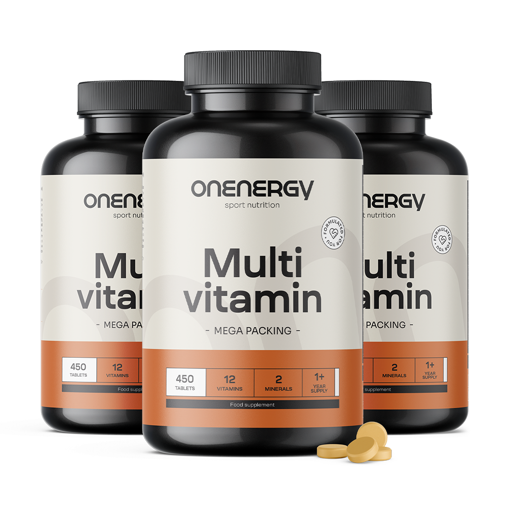 3x Multivitaminas, total de 1350 comprimidos - OnEnergy.pt