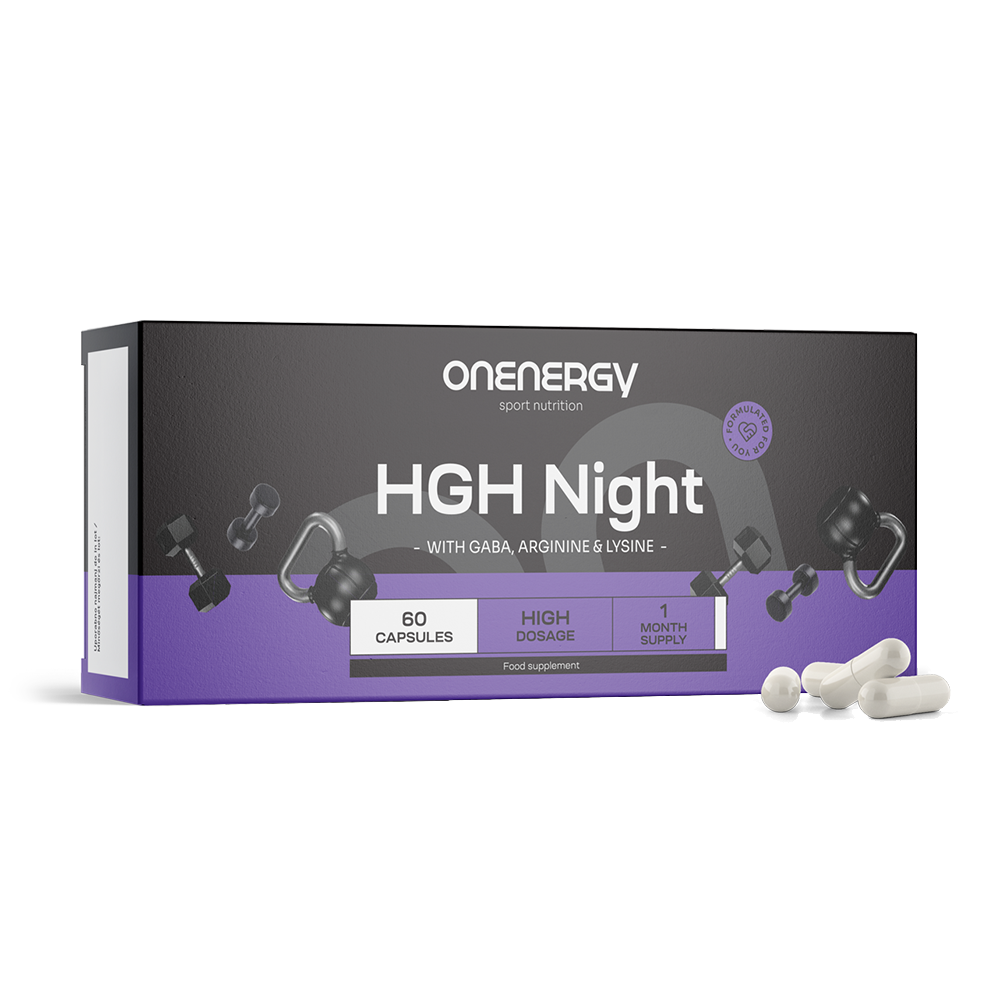HGH Night – Natural HGH Booster, 60 cápsulas - OnEnergy.pt