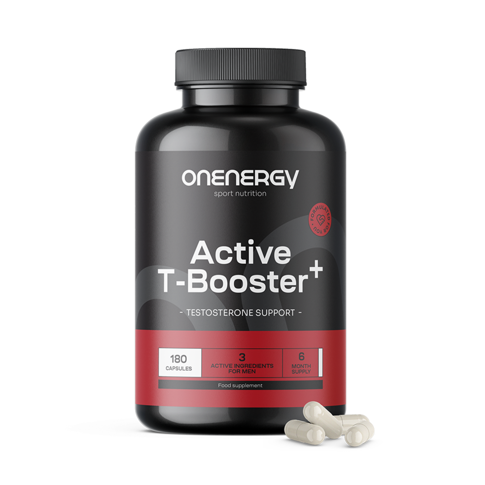 Active T-Booster Plus - complexo para homens, 180 cápsulas - OnEnergy.pt
